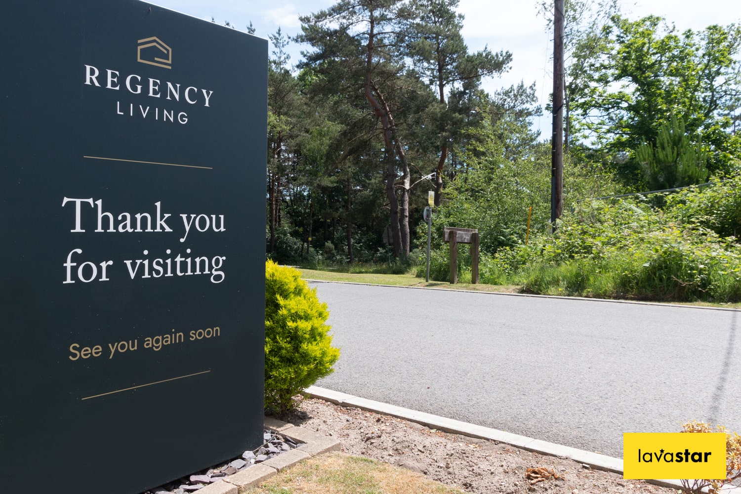 Park Home Signage for Regency Living | Lavastar
