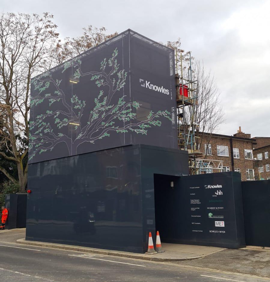 Site Cabin and Shipping Container Wraps | Lavastar